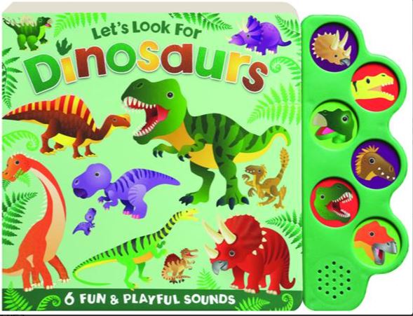LET'S LOOK FOR DINOSAURS SOUND BOOK – Page Publications