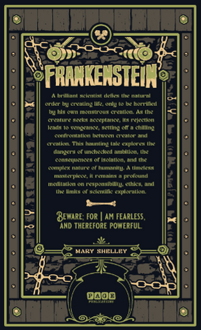 Frankenstein Mary Shelley (Hard Cover) – Page Publications