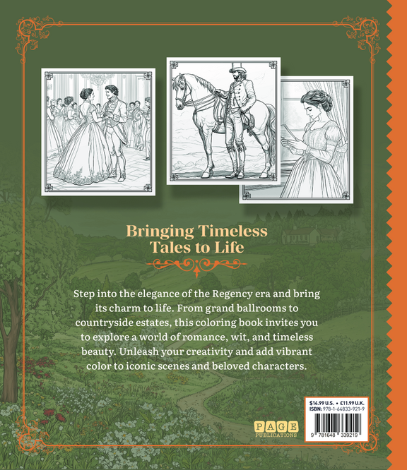 The Jane Austen Coloring Book – Page Publications