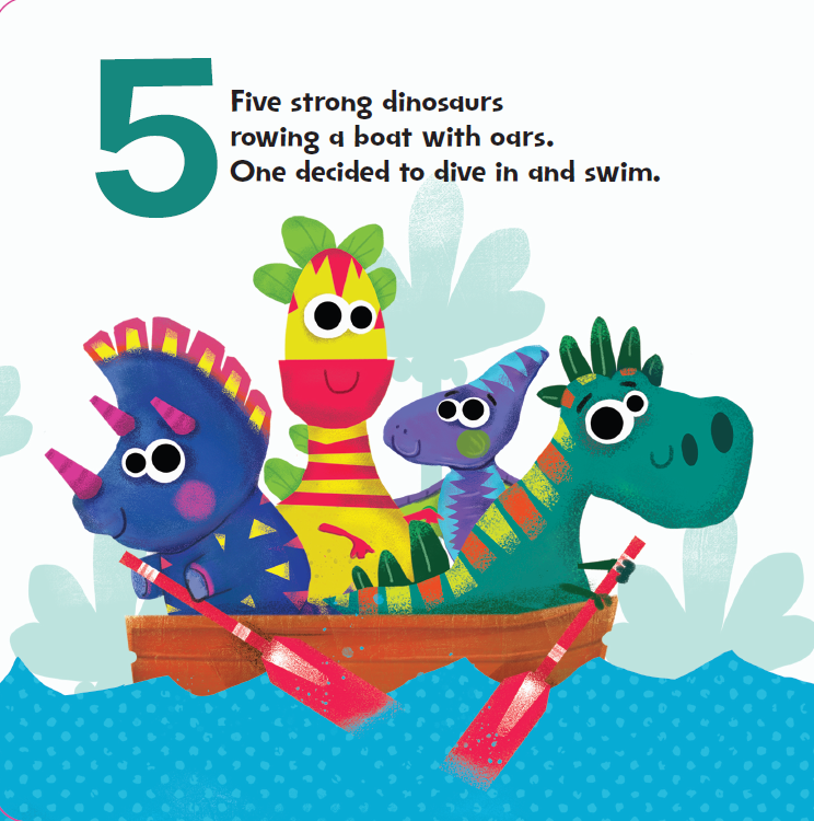 10 Little Dinosaurs: A Prehistoric Counting Rhyme (Board Book) – Page ...
