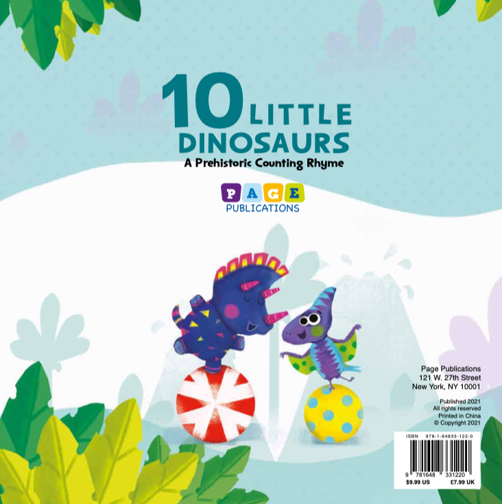 10 Little Dinosaurs: A Prehistoric Counting Rhyme (Picture Book) – Page ...