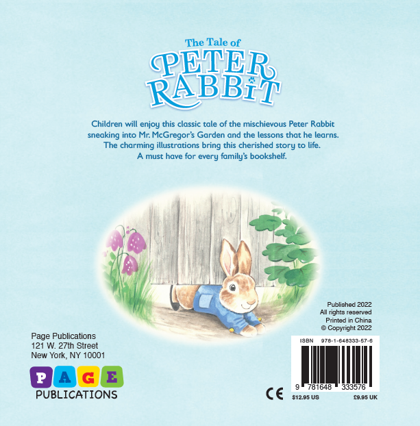 The Tale of Peter Rabbit (Board Book) – Page Publications The Tale of Peter Rabbit (Board Book) – Page Publications